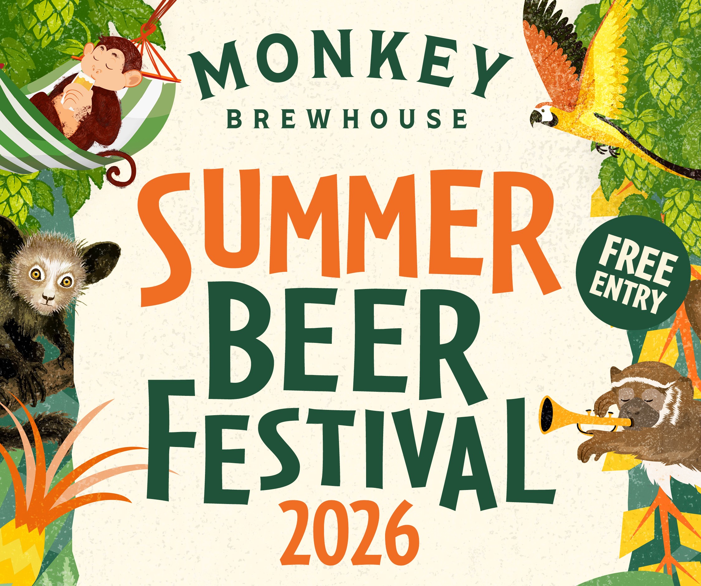 Summer Beer Festival 2026 - Monkey Brewhouse